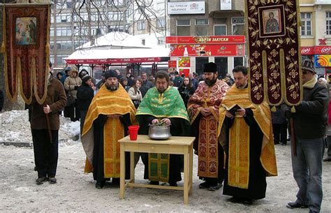 Потапяне на кръста на Богоявление Община Габрово