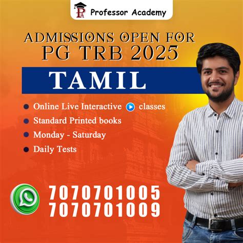 Expert Online Coaching For Pg Trb Exam And Achieve Success