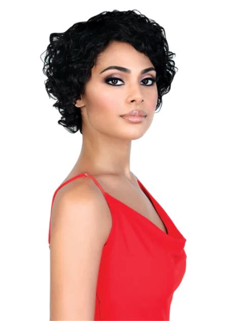 Motown Tress Human Hair Silver Gray Hair Collection Wig Shsoft