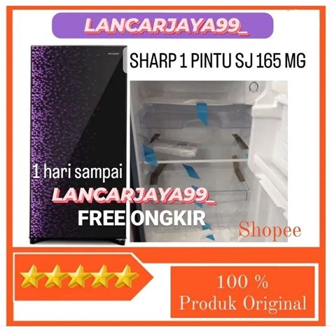 Jual Kulkas Sharp 1 Pintu 165 Mg Shopee Indonesia
