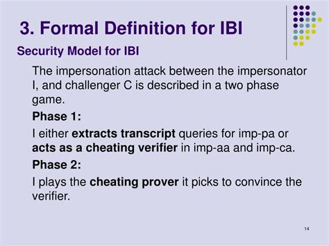 Ppt An Efficient And Provable Secure Identity Based Identification Scheme In The Standard