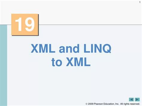 Ppt Xml And Linq To Xml Powerpoint Presentation Free Download Id