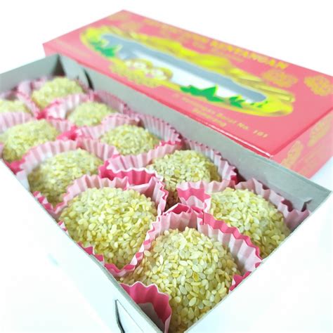 Jual Kue Mochi Moaci Gemini Kentangan Semarang Kotak Isi 10 Biji Tabur Wijen Shopee Indonesia