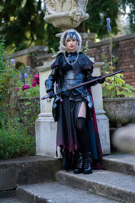 La Pucelle Jeanne Darc Alter Fgo Apocrypha Solo File 3d Etsy Italia