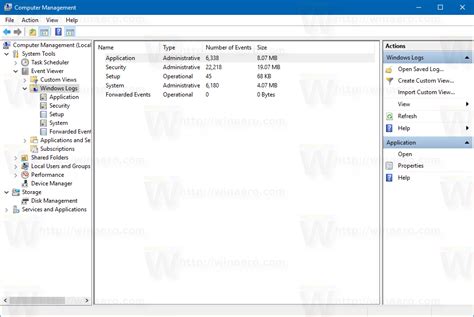 how to clear all event logs in windows 10
