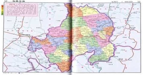 准格尔旗地图高清版 准格尔旗薛家湾镇地图 内蒙古准格尔旗地图 第7页 大山谷图库