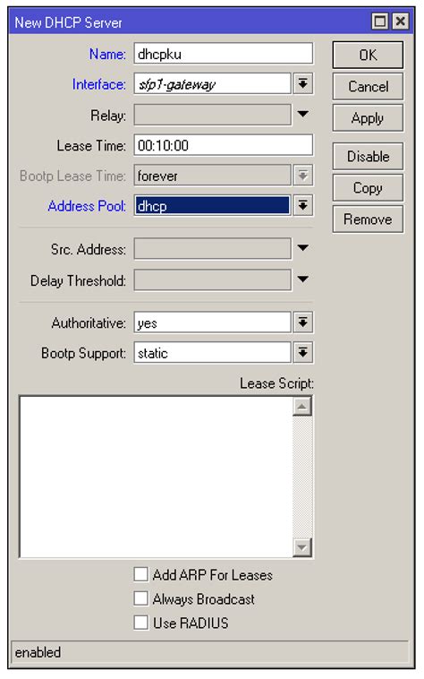 Cara Membuat Dhcp Server Pada Router Mikrotik Jagoan It
