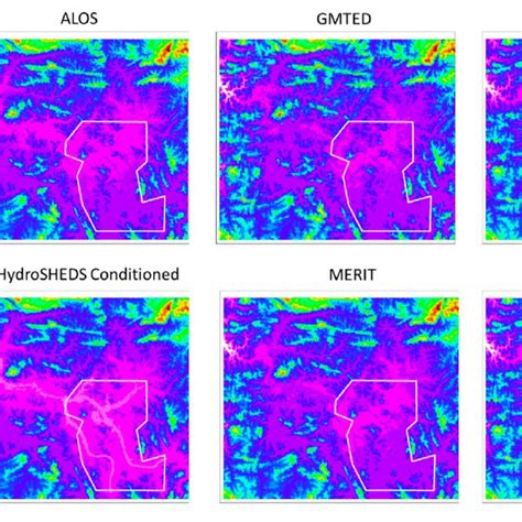 Flood Water Surface Maps Based On The Fwdet Gee Algorithm From Multiple Download Scientific