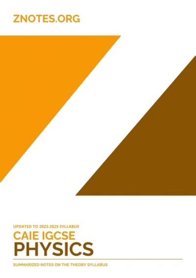 Caie Igcse Physics 0625 Theory V8