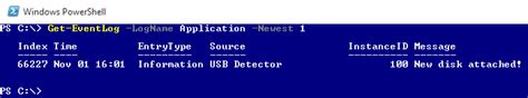 Usb Powershell Wmi Runs Without Any Errorsexceptions However Doesnt Execute Script Stack