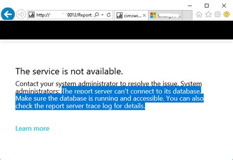 Sql Rsconfig Generates A Dsn Connection String Doesnt Work Stack Overflow