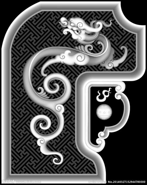 浮雕灰度图 花瓣网