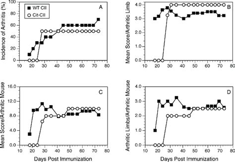 Induction Of Autoimmune Arthritis In Hla Dr1 Mice With Wt Cii And Download Scientific Diagram