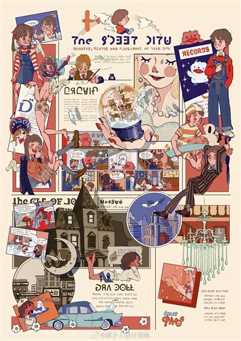 美式复古风插画 Via:日本插画家 Tokiohello 美式复古风插画 Via:日本插画家 Tokiohello