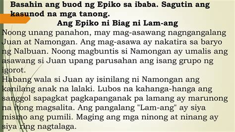 Fil8 Q1 Week 5 Pag Unawa Sa Binasapptx