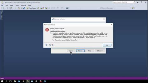 Sql Server Stopped Working Today