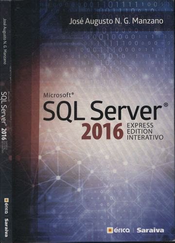Sebo Do Messias Livro Sql Server 2016 Express Edition Interativo