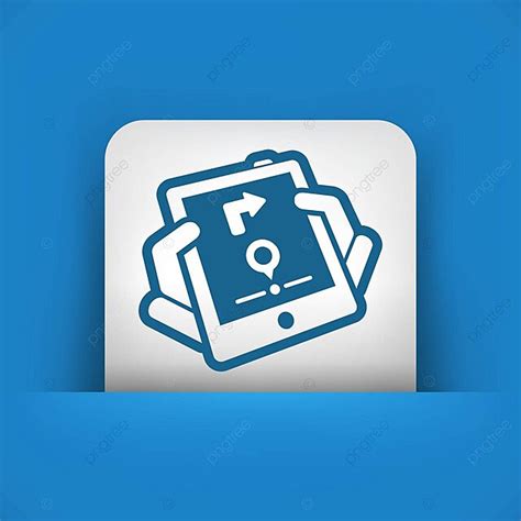 Mobile Navigation System Ranking Mark Guide Vector Ranking Mark