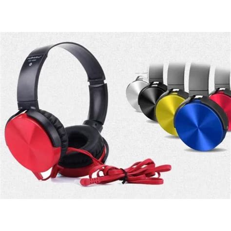 Fone De Ouvido Extra Bass Com Fio Mdr Xb Stereo Headphones Shopee Brasil