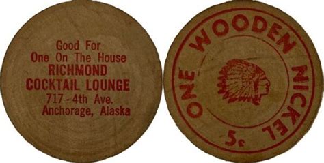 Wooden Nickel Richmond Cocktail Lounge Anchorage Alaska United