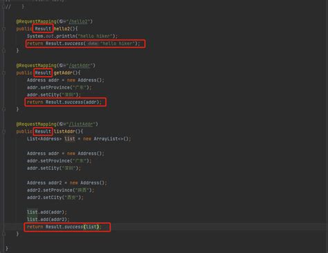 SpringBootWeb入门 7请求响应 响应 hiker0412 博客园
