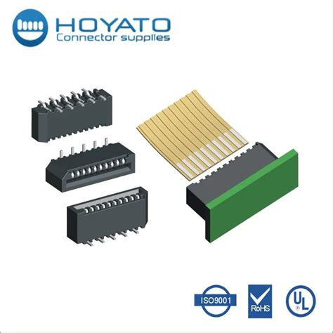Dual Contact Smd Fpc Connector 1 Mm Pitch For Wifi And Touch Screen