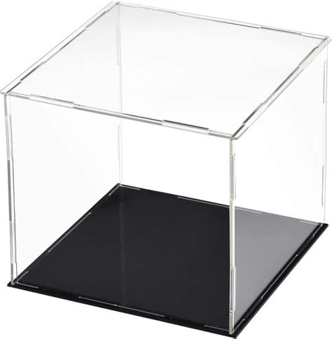 Eamber Transparante Acryl Vitrine Box Voor Verzamelobjecten