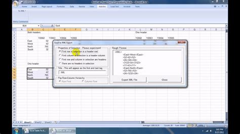 How To Use Excel Table To Xml Converter Software Youtube