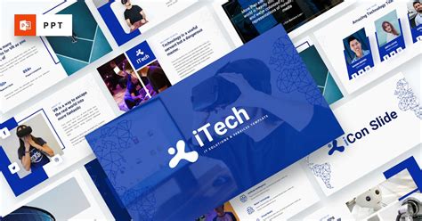 Itech Шаблон Powerpoint услуг ИТ решений Шаблоны презентаций Envato Elements