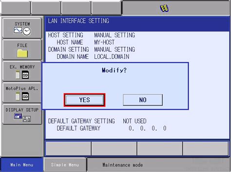 Set Up Standard Interface Communication With Yaskawa — Software Suite
