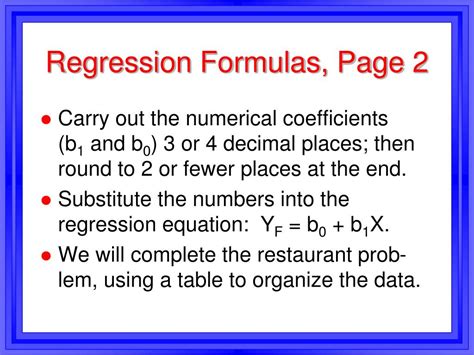 PPT Regression And Correlation PowerPoint Presentation Free Download ID