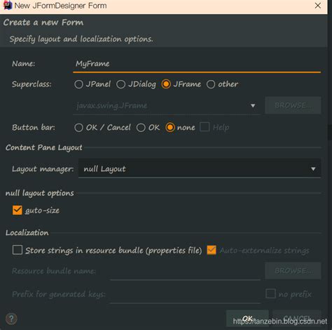 Java Gui 编程学习笔记（4）—— Idea Jformdesigner 7idea Jformdesigner 7 Csdn博客