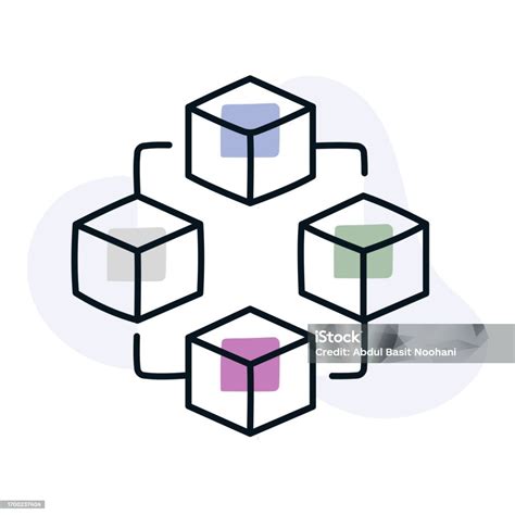 Visualize The Power Of Blockchain With This Symbolic Icon Representing Secure Digital Ledgers