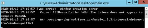 Windows Server 2016 Error · Issue 1306 · Fyne Iofyne · Github
