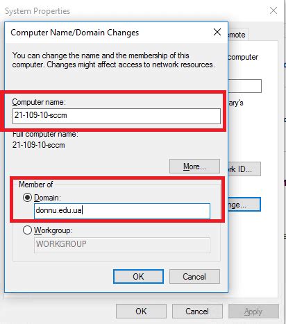 Join Windows 10 To Active Directory Dom