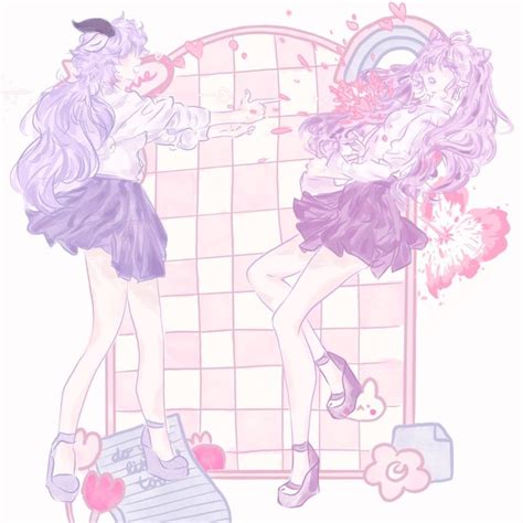 Kequing X Ganyu ʚїɞ Cute Art Styles Cute Art Anime Neko