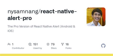 GitHub Nysamnang React Native Alert Pro The Pro Version Of React Native Alert Android IOS