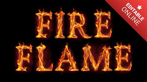 Flaming Fire Text Effect Font Generator Flaming Fire Text Effect Font Generator