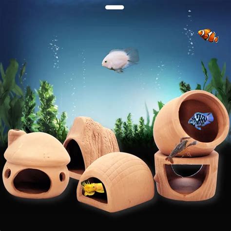 세라믹 수족관 장식