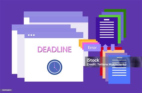 Modal Muncul Jendela Dengan Kesalahan Dan Batas Waktu Untuk Tugas