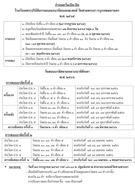 กำหนดวันสอบบาลีสนามหลวง บาลีศึกษา พ ศ ๒๕๖๖ บารมีธรรม
