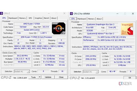 Cpu Z Now Runs Natively On Windows Arm Pcs