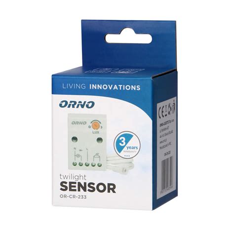 Сензор за здрач с херметична външна сонда Orno Or Cr 233 цена Led Zona