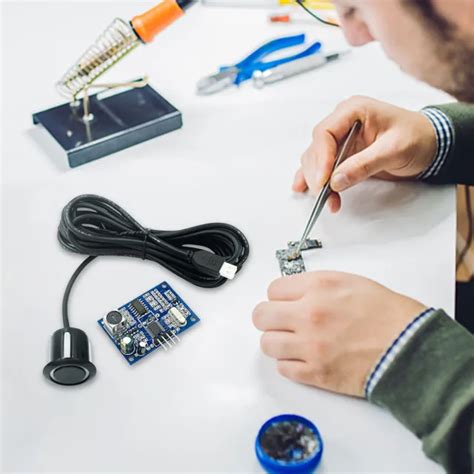jsn sr04t waterproof ultrasonic distance sensor dc 5v sensor module