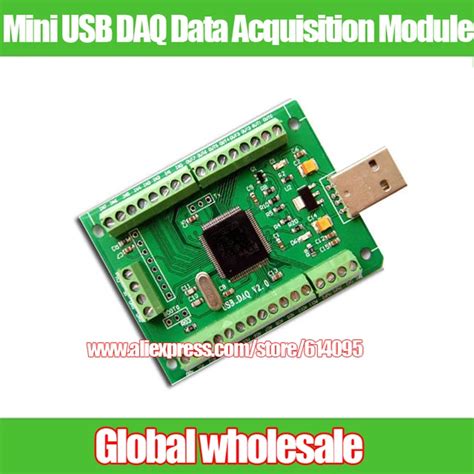 Pcs Mini USB DAQ Data Acquisition Module V Analog AD DA Digital I O PWM Counter
