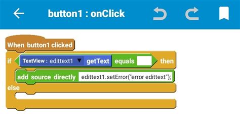 personaliza el mensaje de error en un edittext en sketchware