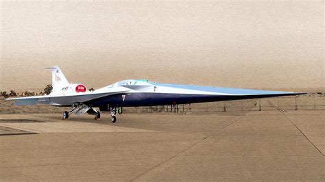 Nasa Supersonic Jet X59 Plane