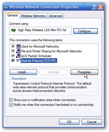 How To Set Up Static IP In Windows XP And Windows