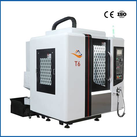 Fanuc Control Vertical Cnc Drilling Tapping Milling Machine Center For Metal T6 Machine Center