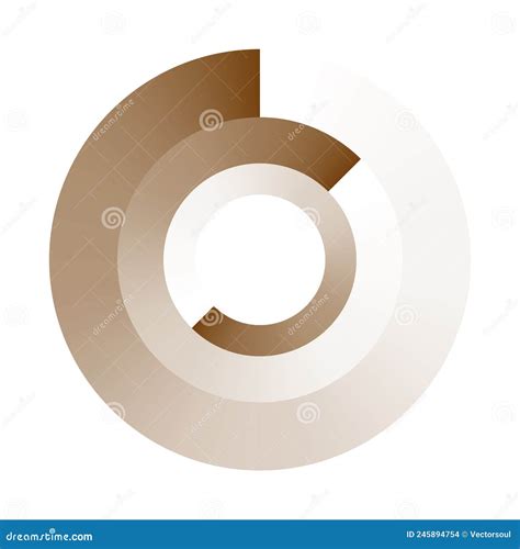 Circle Preloader Buffer Shape Circular Progress Bar Meter Guage And Indicator Icon With